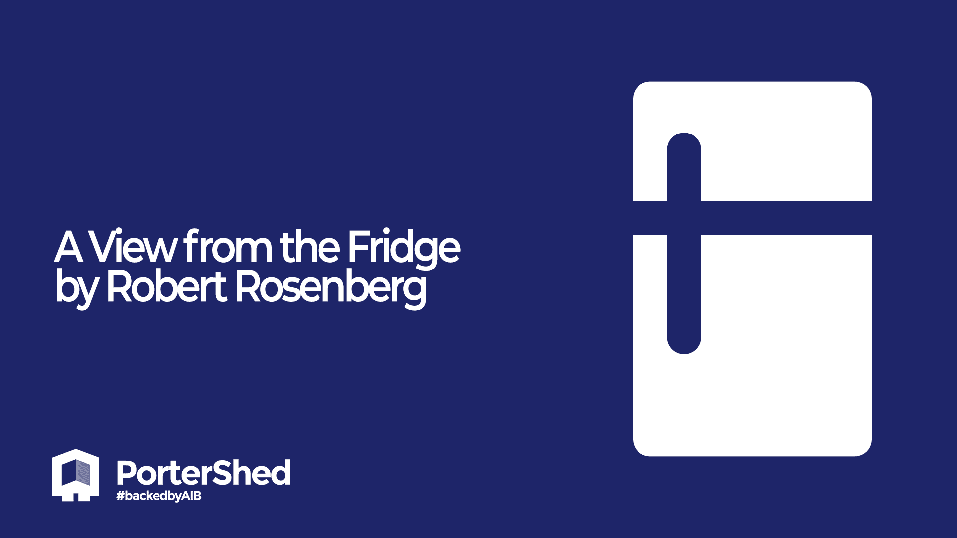 The VC Perspective by Bob Rosenberg | PorterShed