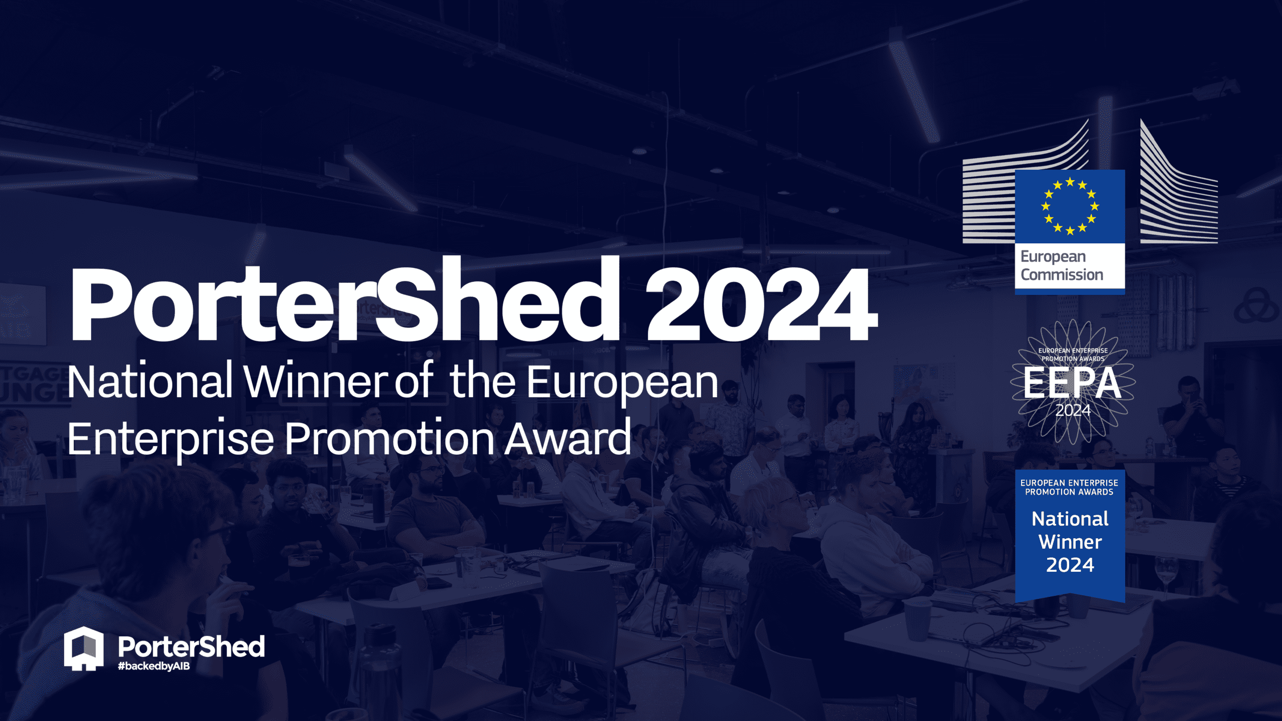 PorterShed 2024 National Winner of the European Enterprise Promotion ...